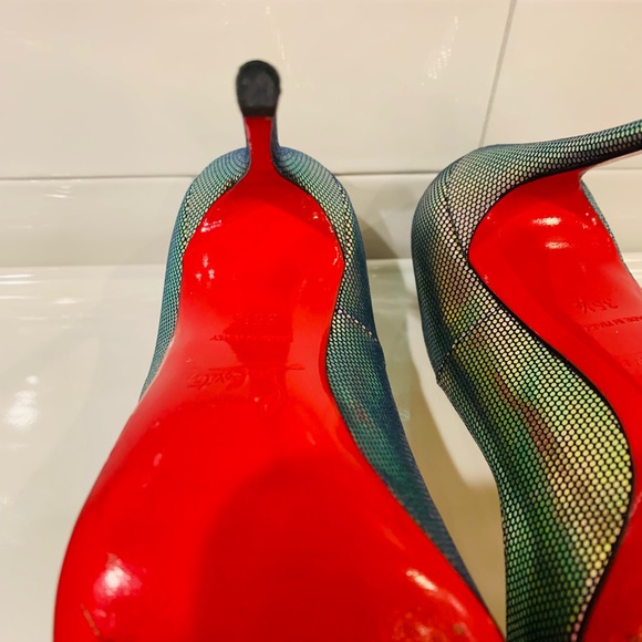 Christian Louboutin | Shoes | Christian Louboutin Multicolor Python ...